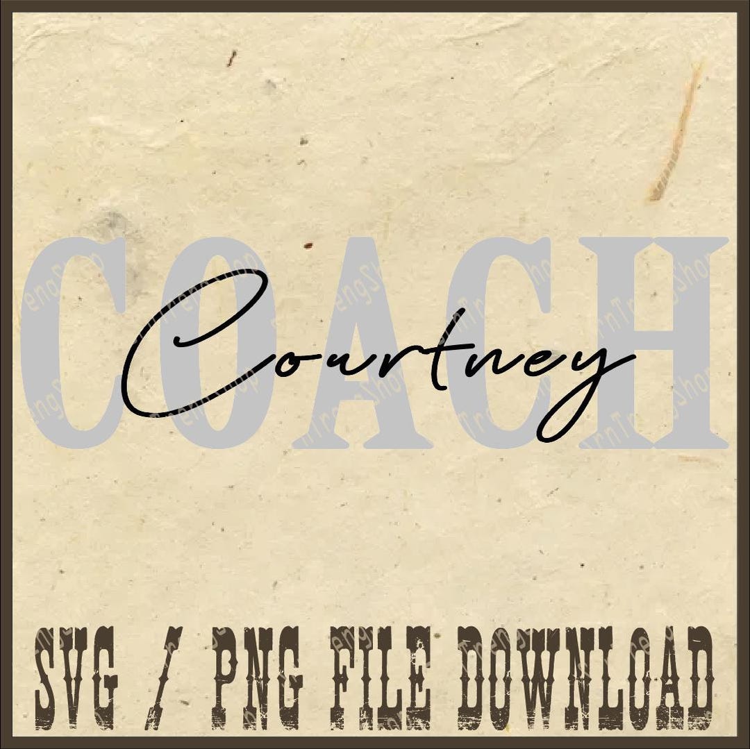 Custom Name Coach Shirt Png, Custom Football Coach Png, Custom Name ...