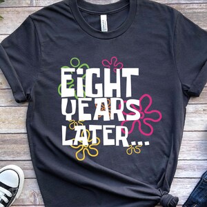 Eight Years Later Png, Eight Birthday Png, Funny 8th Birthday Png ...
