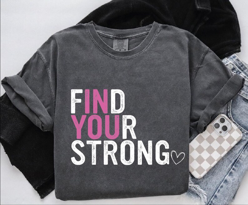 Find Your Strong Png, Cute Workout Png, Inspirational Png, Strength ...