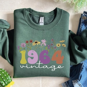 1964 Vintage Png, 1964 Floral Png, Flovers and 1964 Png, 1964 Born Gif ...