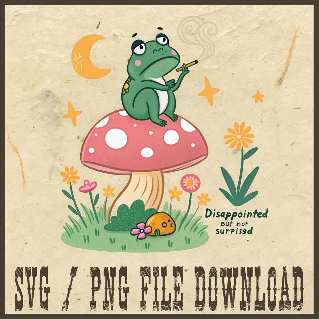 Disappointed but Not Surprised Frog Png, Smoke Frog Png, Sarcasm Png ...