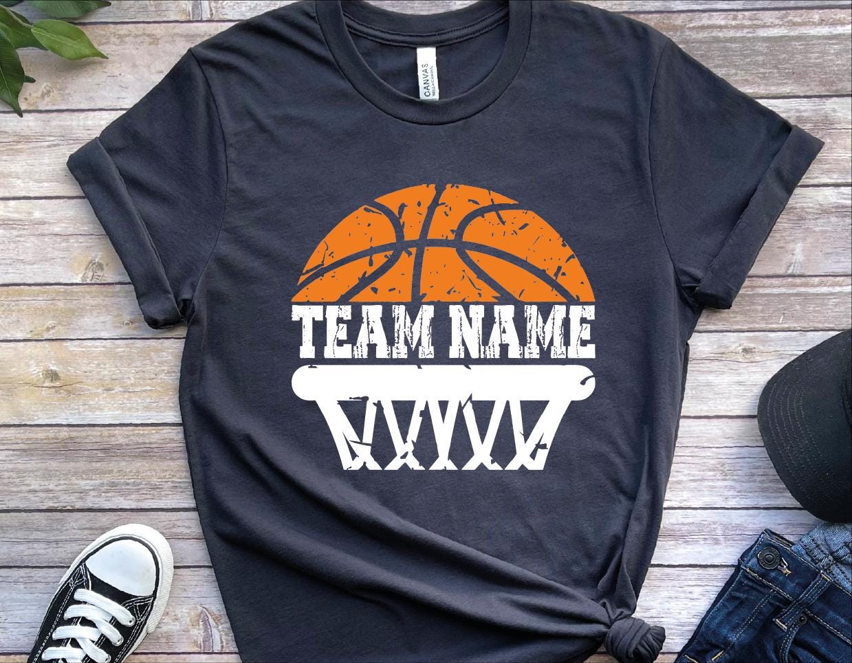 Personalized Team Name Basketball Png, Your Team Basketball Tshirt Svg ...