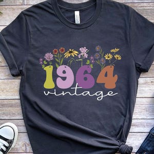 1964 Vintage Png, 1964 Floral Png, Flovers and 1964 Png, 1964 Born Gif ...