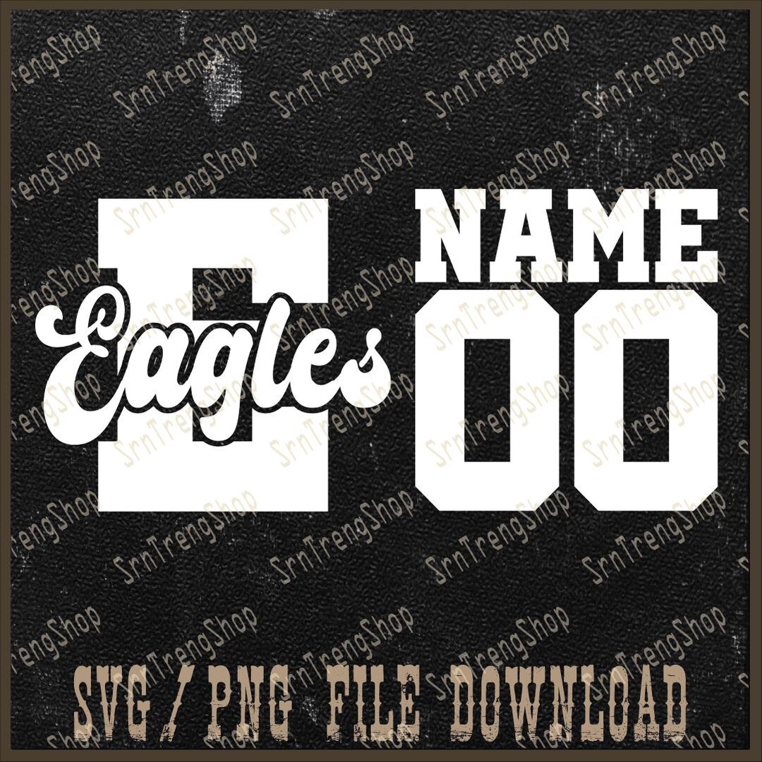 Customized Mascot Name Number Png, Your Own Game Day Shirt Png, Create ...