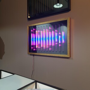 Infinity Mirror Sound Spectrum Analyzer, Equalizer, Sound Reactive, Vu ...