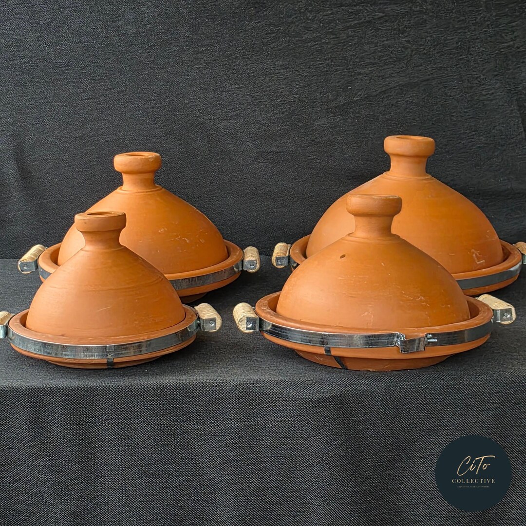 Moroccan Clay Tagine in Various Sizes - Etsy