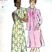 1960s Dress Sewing Pattern, Reversible Wrap Dress, Tie Front, Sleeveless, Uniqu Pattern, Jiffy ...