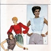 Top Jacket Sewing Pattern Butterick 5223 Circa 2008, 5 Sizes 16 to 24 ...
