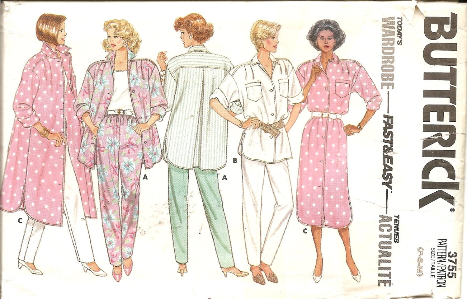1980s Fashion Patterns
