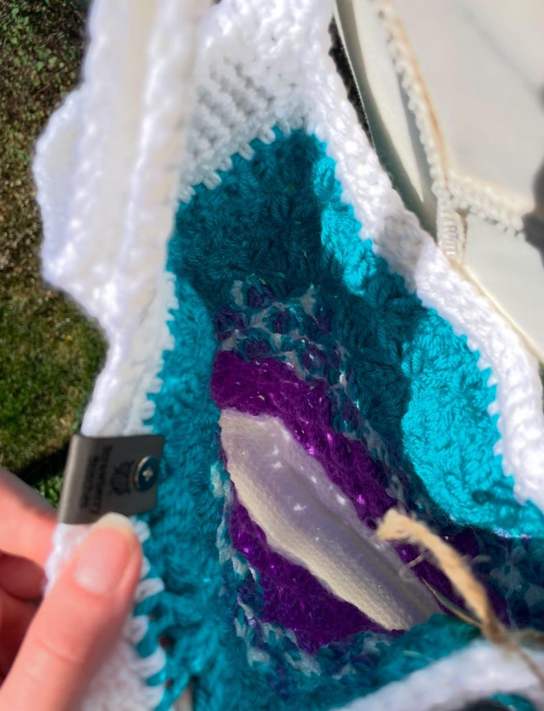 Retro 90s' Solo Cup-inspired Crocheted Bag - Etsy