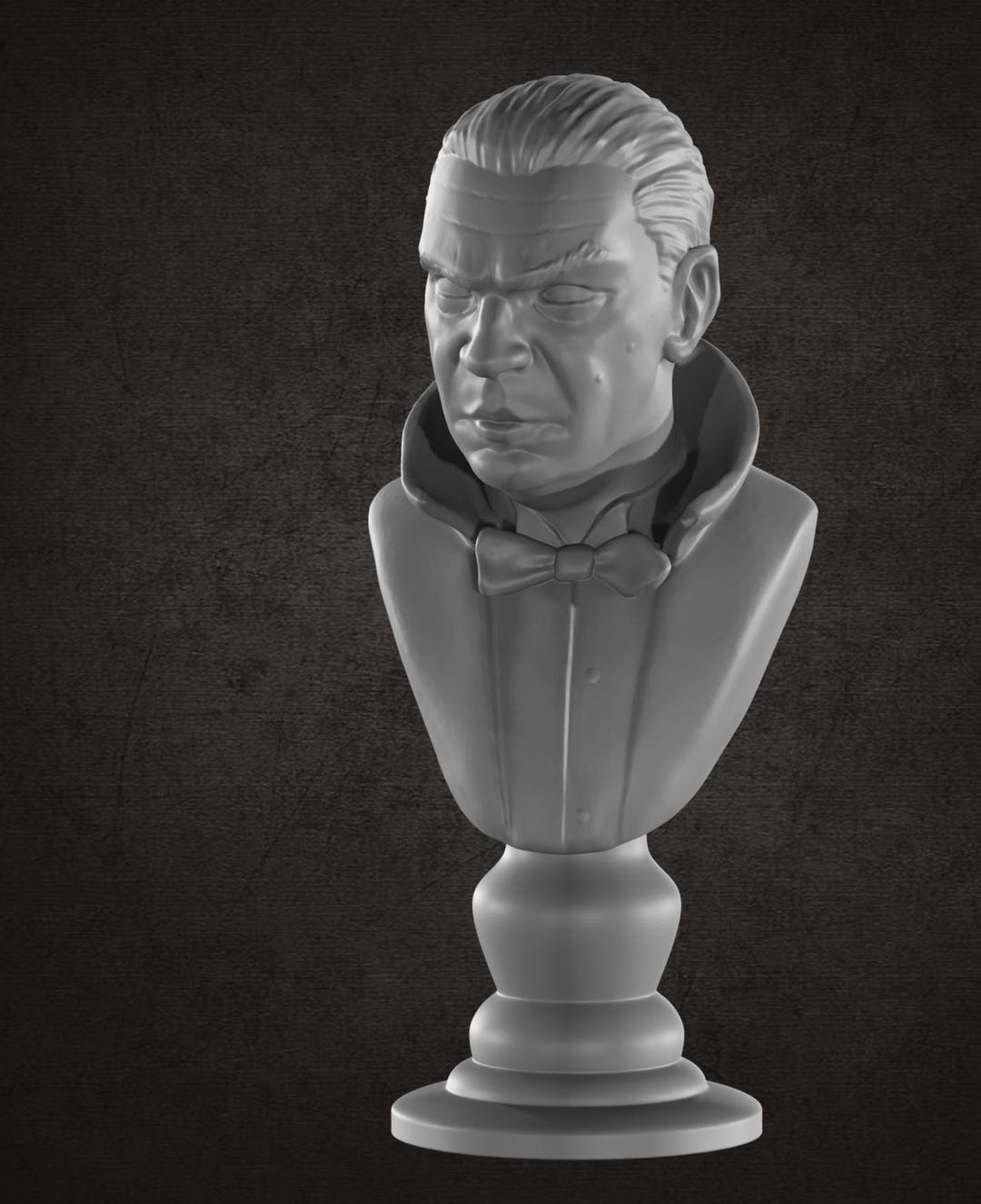 3D Printed Bust of Dracula - the Prince of Darkness / Limited Edition ...