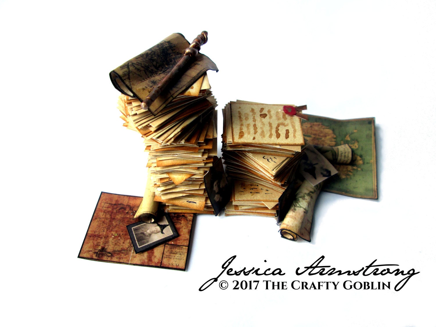 Miniature Vintage Maps - Etsy