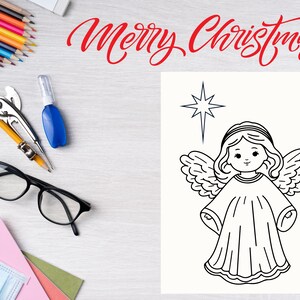 Christmas Coloring Page Bundle Nativity Coloring Bundle Christian ...