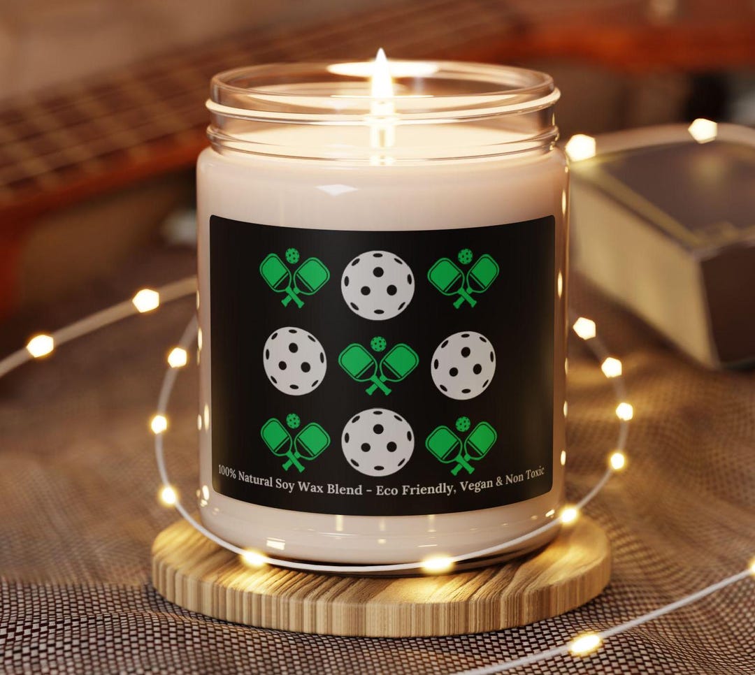 Pickleball Candle Pickleball Gift Pickleball Lover Funny Pickleball ...