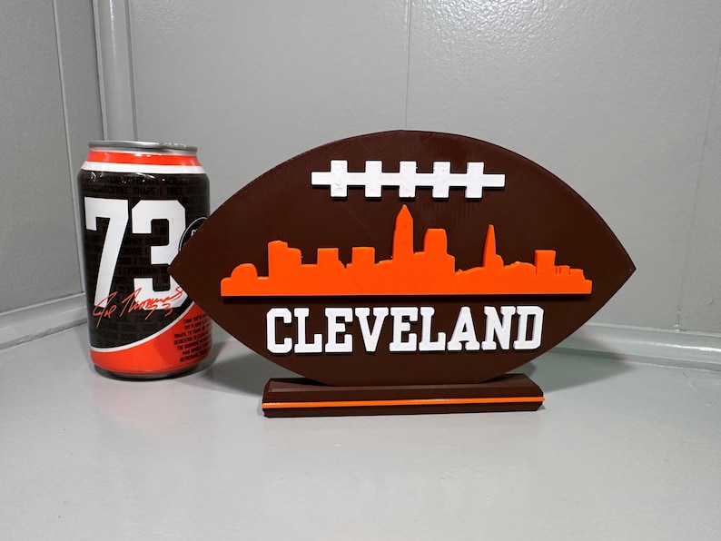 Cleveland Football Sign - Etsy