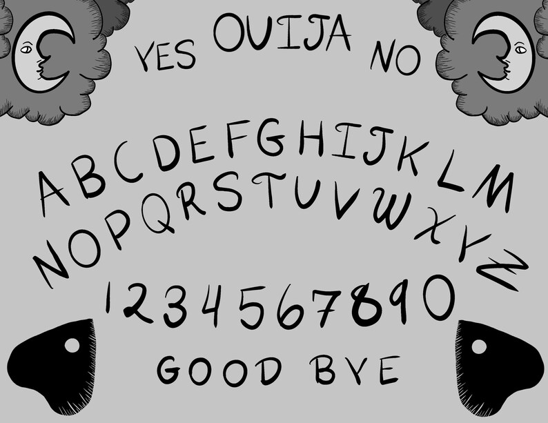 Ouija Board Sticker - Etsy