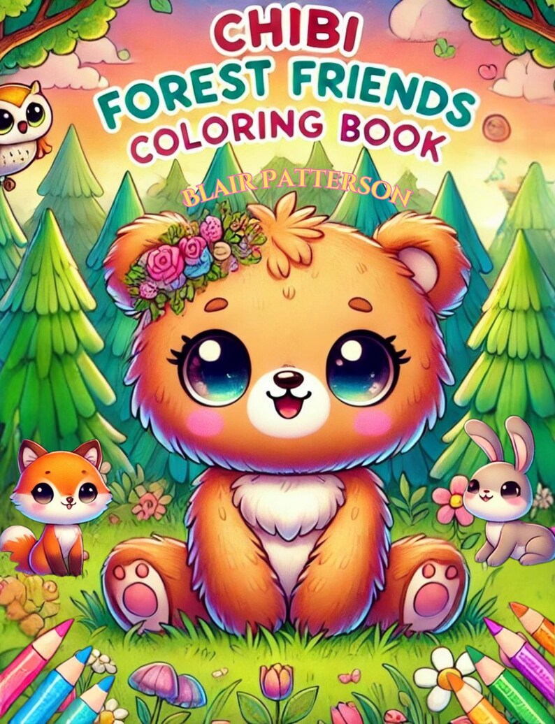 Chibi Forest Friends - Etsy