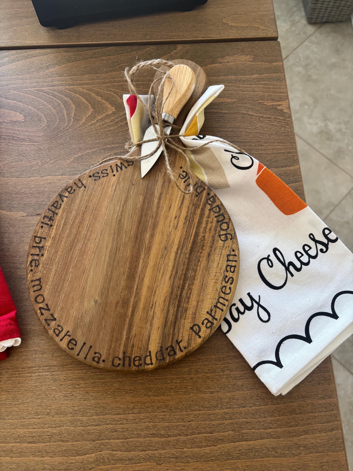 Custom Charcuterie Board Gift Set - Etsy