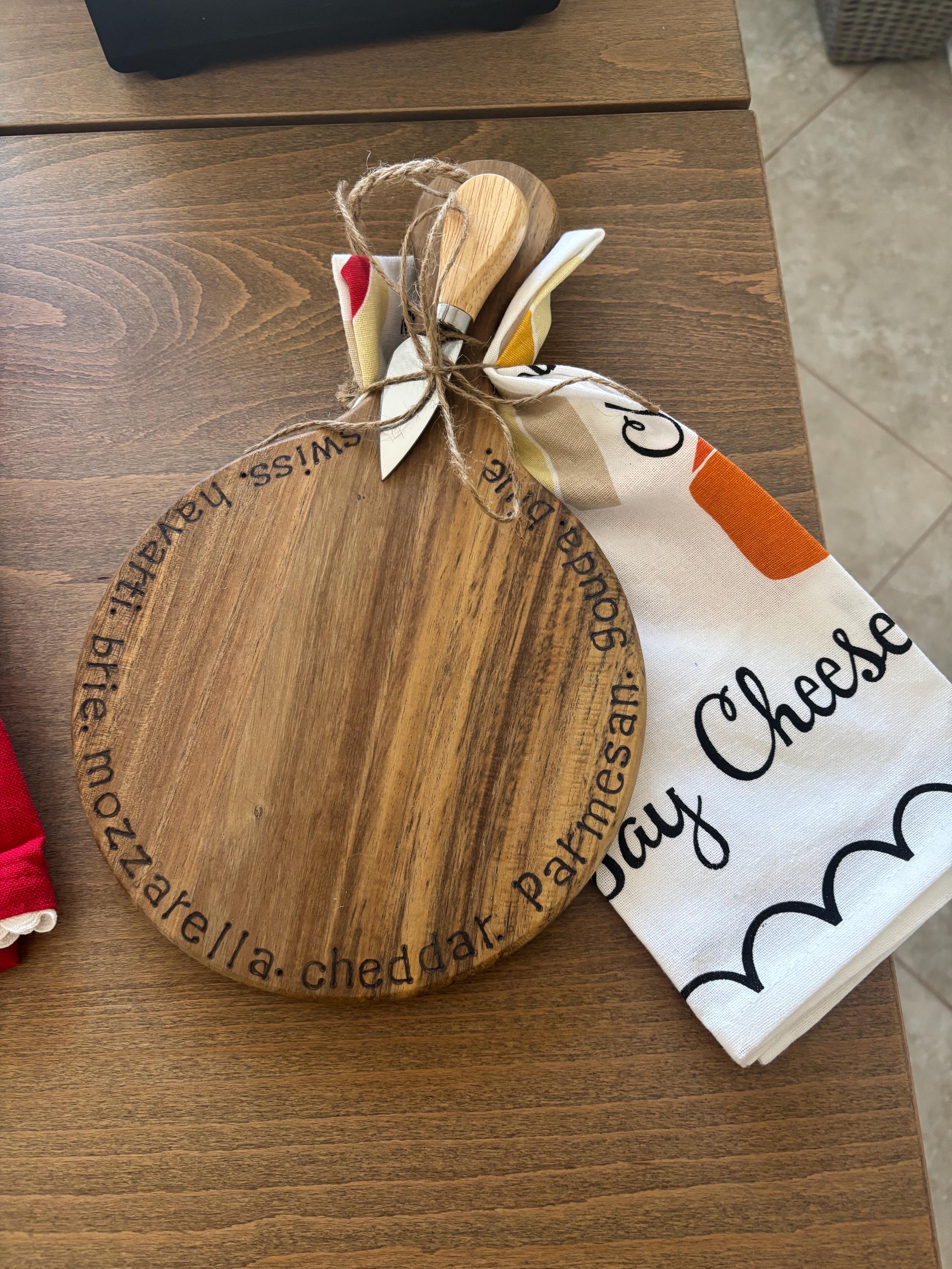 Custom Charcuterie Board Gift Set - Etsy