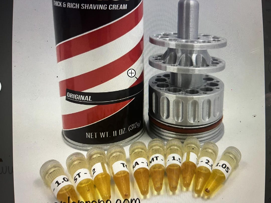 Barbasol Can With Dinosaur Dna - Etsy