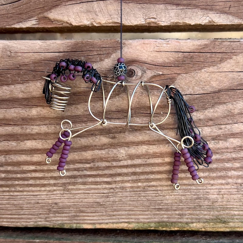 Wire Wrapped Horse - Etsy