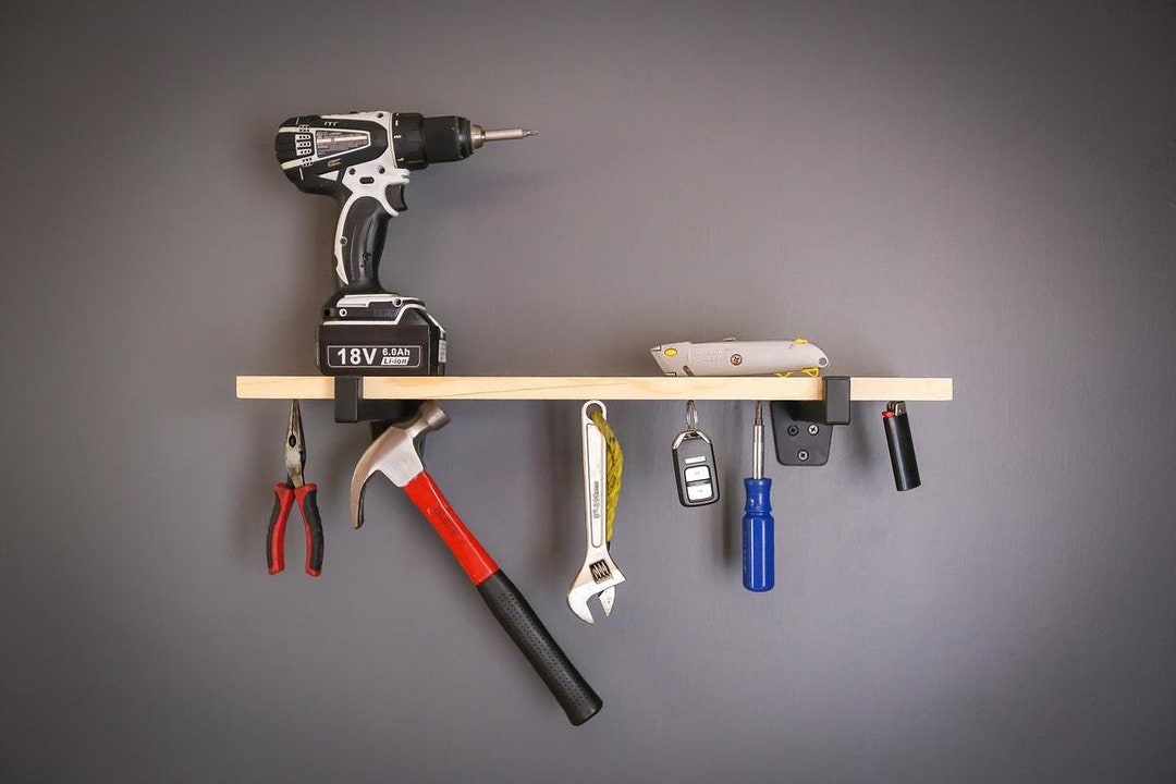 Magnetic Floating Shelf Sleek Wall-mounted Organizer for Books, Plants ...