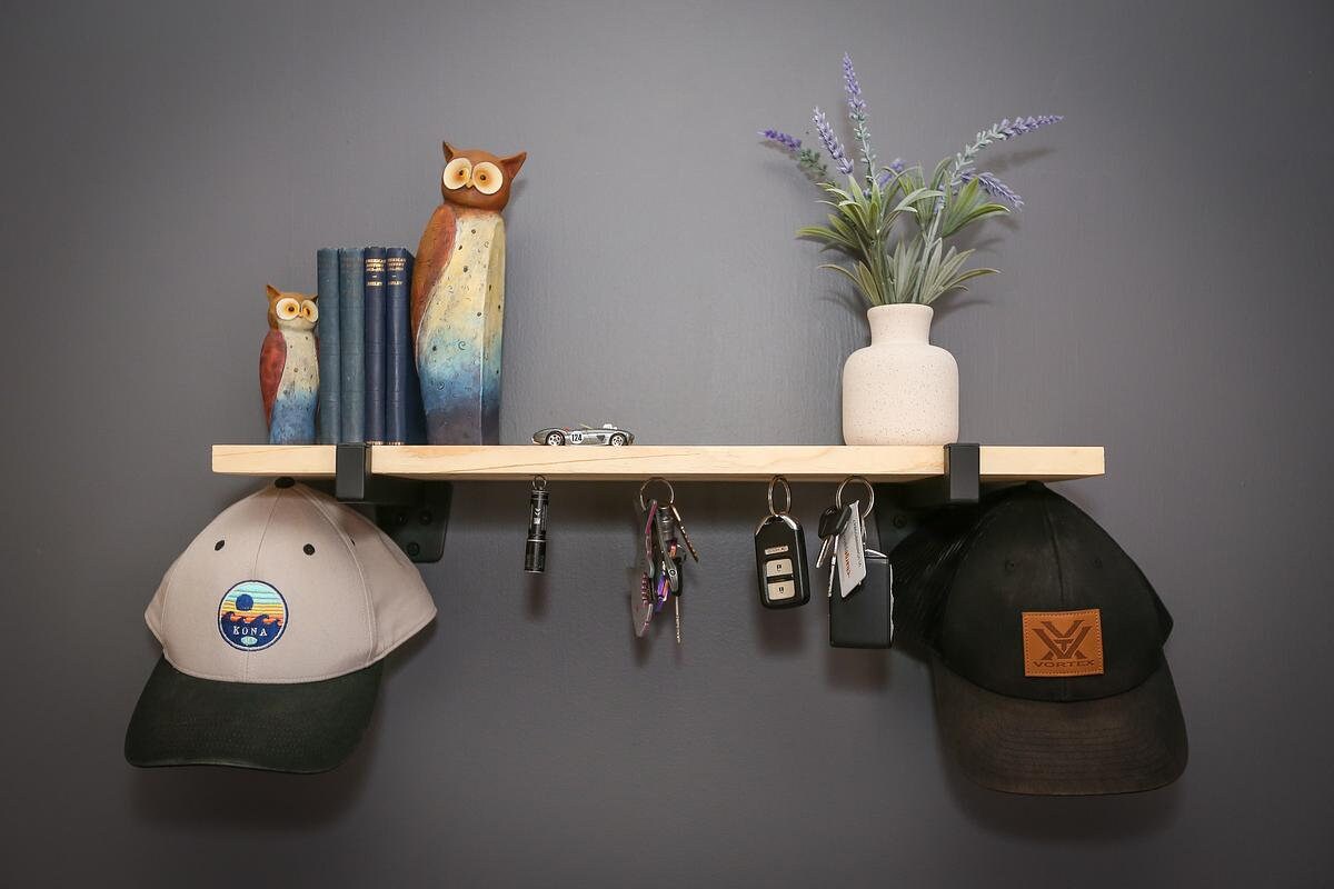 Magnetic Floating Shelf Sleek Wall-mounted Organizer for Books, Plants ...