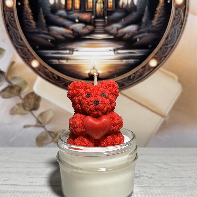 Large Bear Candles - Etsy