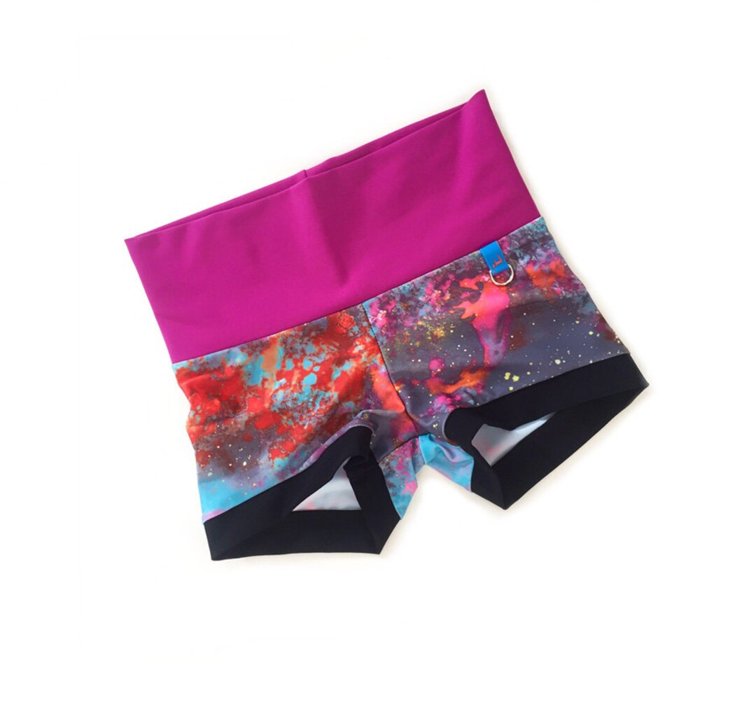 Cosmic Grape Cardio/swim Shorts - Etsy