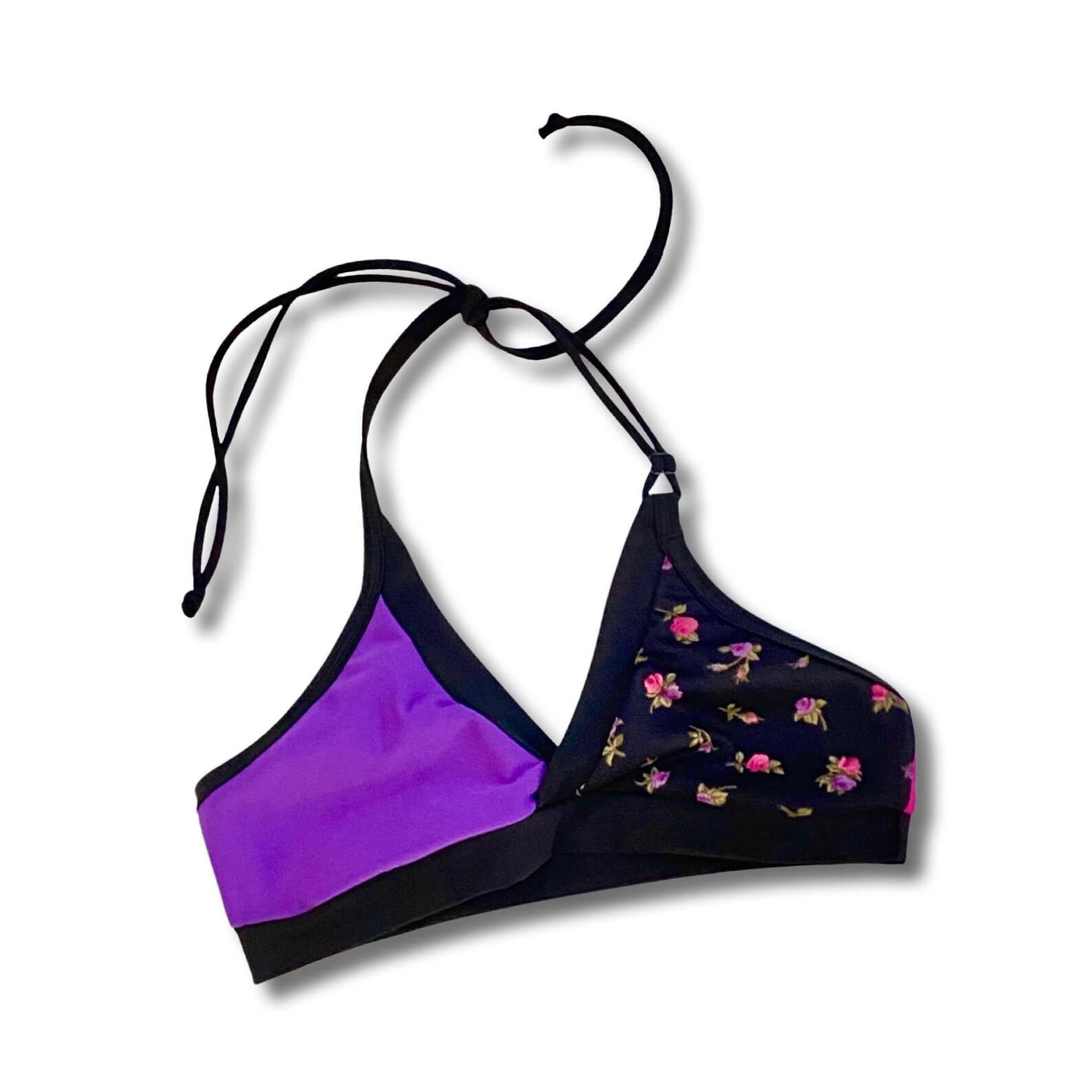 My Sweet Rose Swim/dance Halter Sports Bra - Etsy