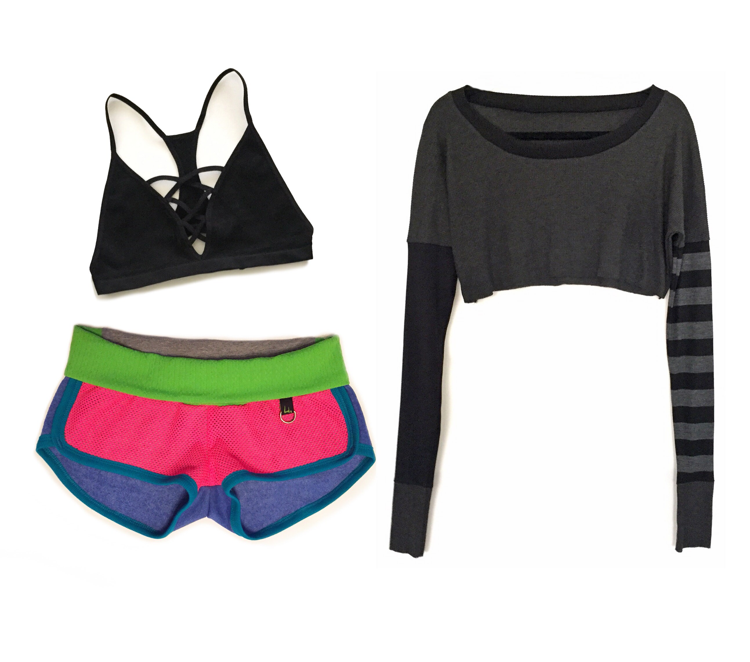 Neon Pink Mesh Retro Dolphin Shorts - Etsy