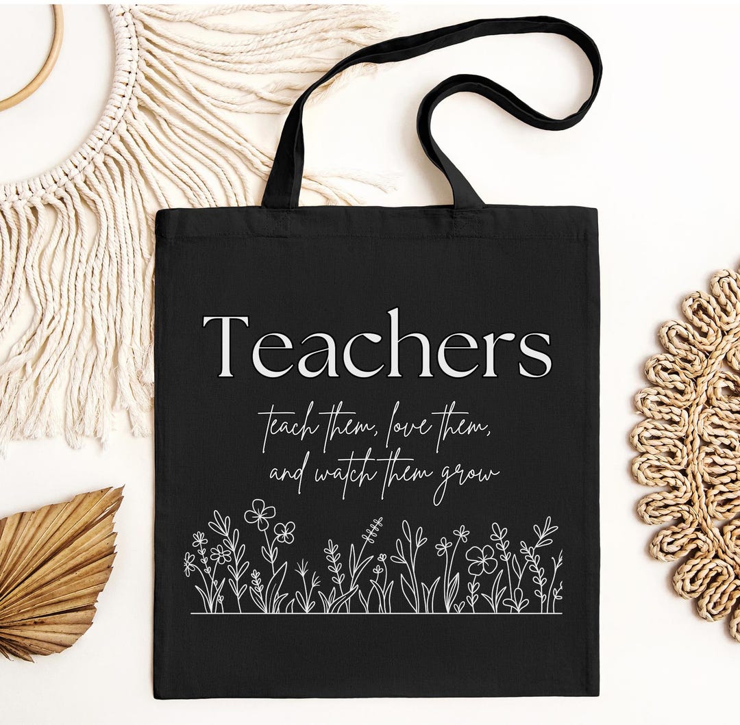 Teacher Tote Bag, Teacher Appreciation Gift, Kindergarten Tote, Tote ...
