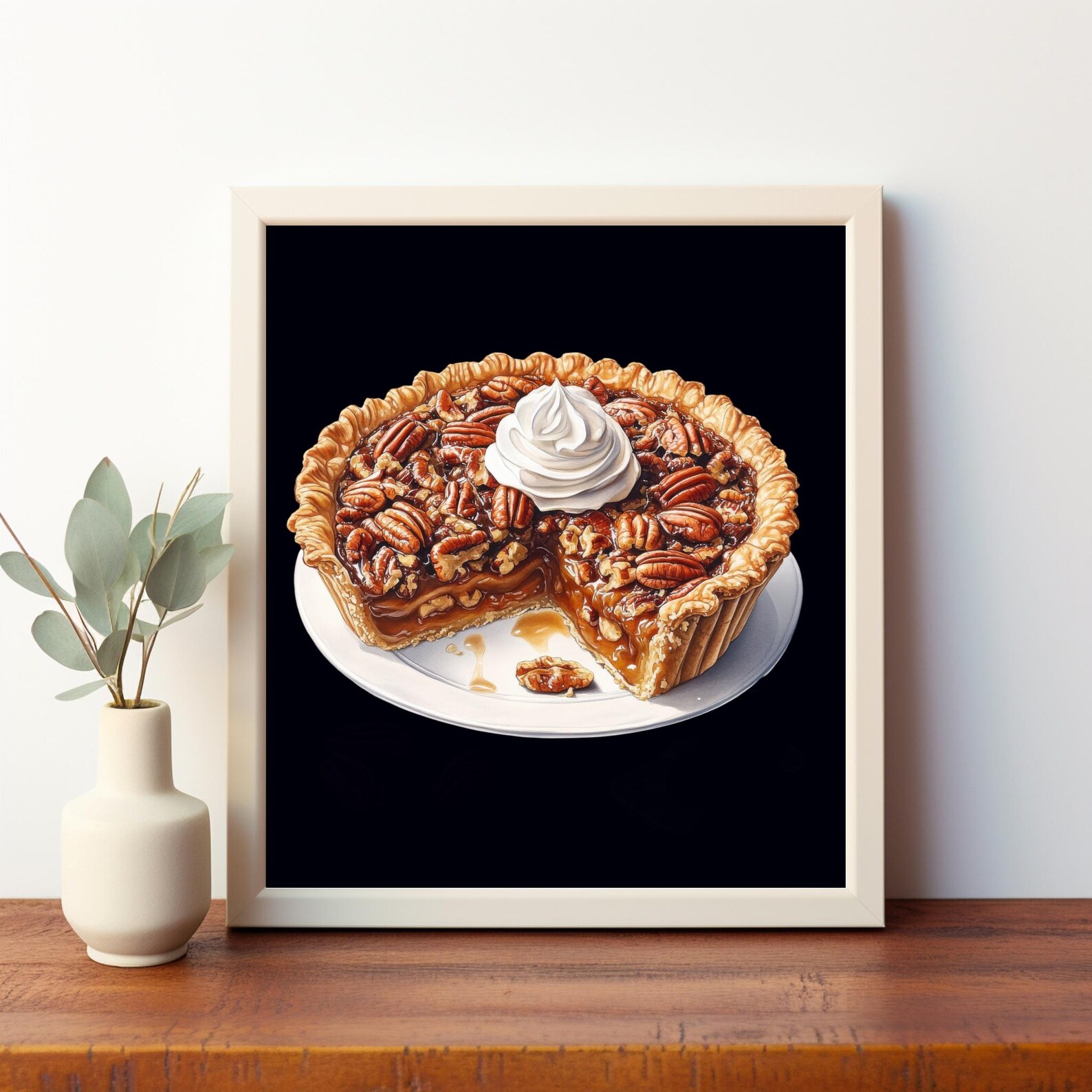 Pie Clipart, Pumpkin Pie Graphics, Bakery PNG, Thanksgiving Dessert ...