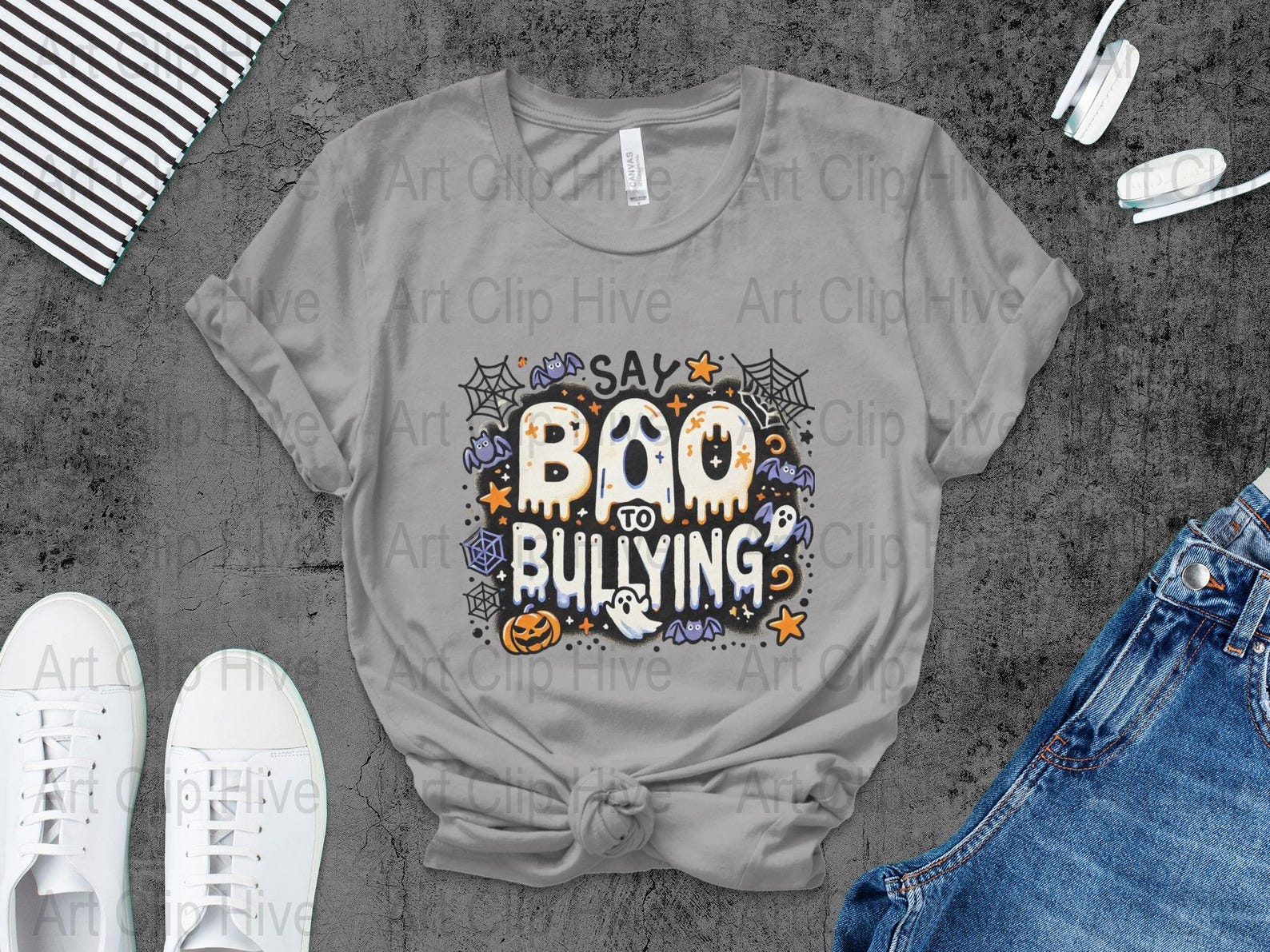 Anti Bullying PNG, Boo to Bullying Design, Halloween Spirit, Boo Boo ...