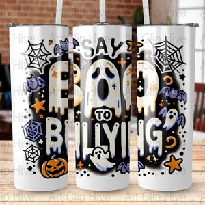 Anti Bullying PNG, Boo to Bullying Design, Halloween Spirit, Boo Boo ...