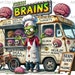 Scary Halloween Zombie Chef PNG, Fresh Brains Food Truck, Zombie ...