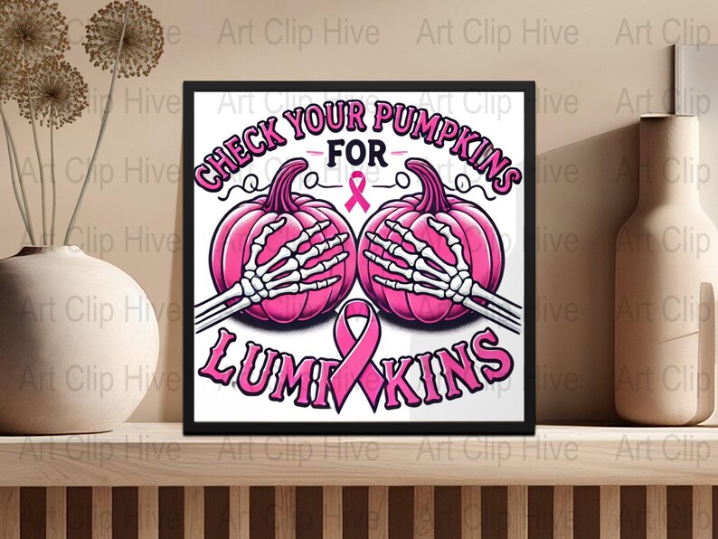 Check Your Pumpkins for Lumpkins Png, Breast Cancer Awareness ...