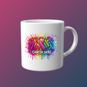 Fight Cancer in Every Color, Cancer Sucks, Positive PNG, Uplifting PNG ...