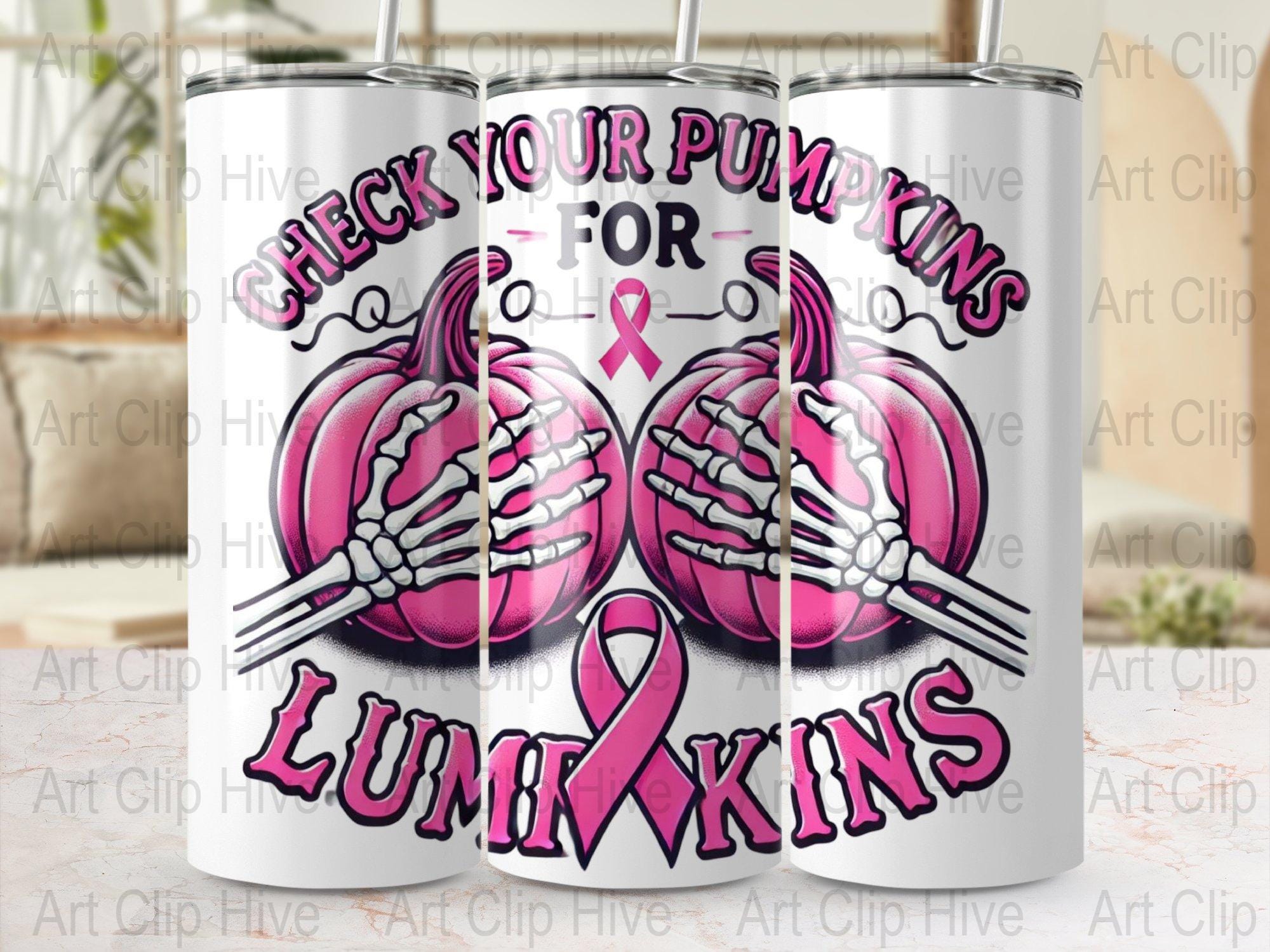 Check Your Pumpkins for Lumpkins Png, Breast Cancer Awareness ...