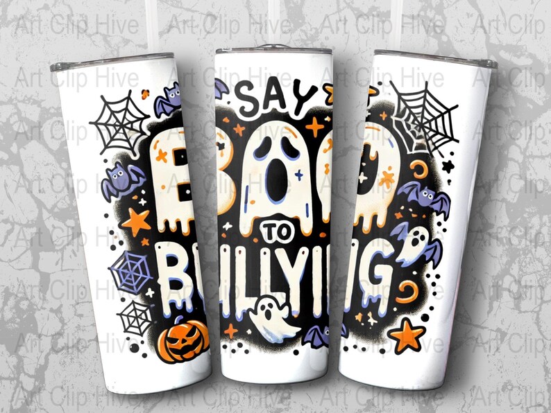 Anti Bullying PNG, Boo to Bullying Design, Halloween Spirit, Boo Boo ...