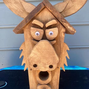 Moose Birdhouse - Etsy