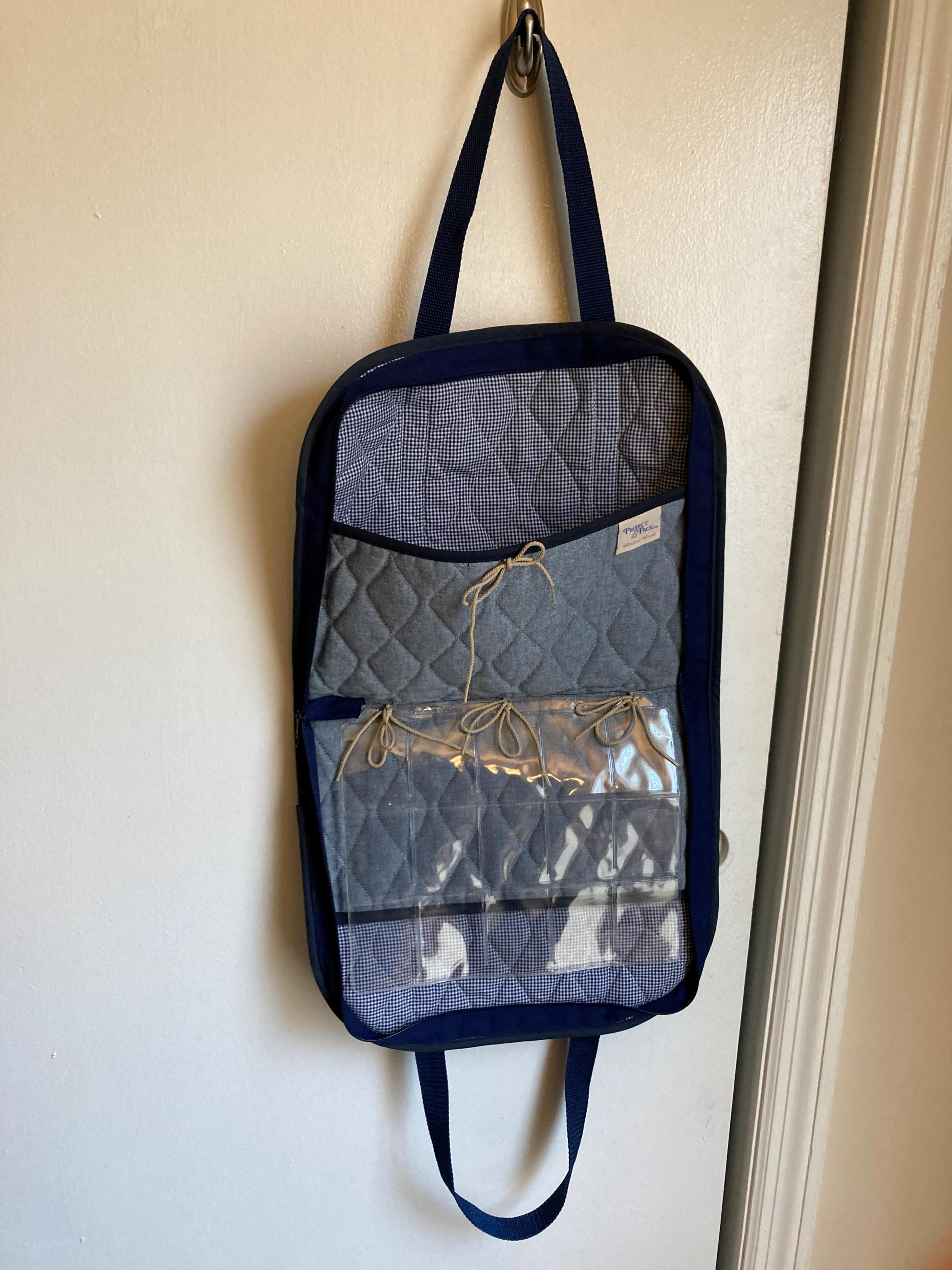 Needlework Craft Bag Travel Storage Carry on Bag Jewelry Organizer for ...