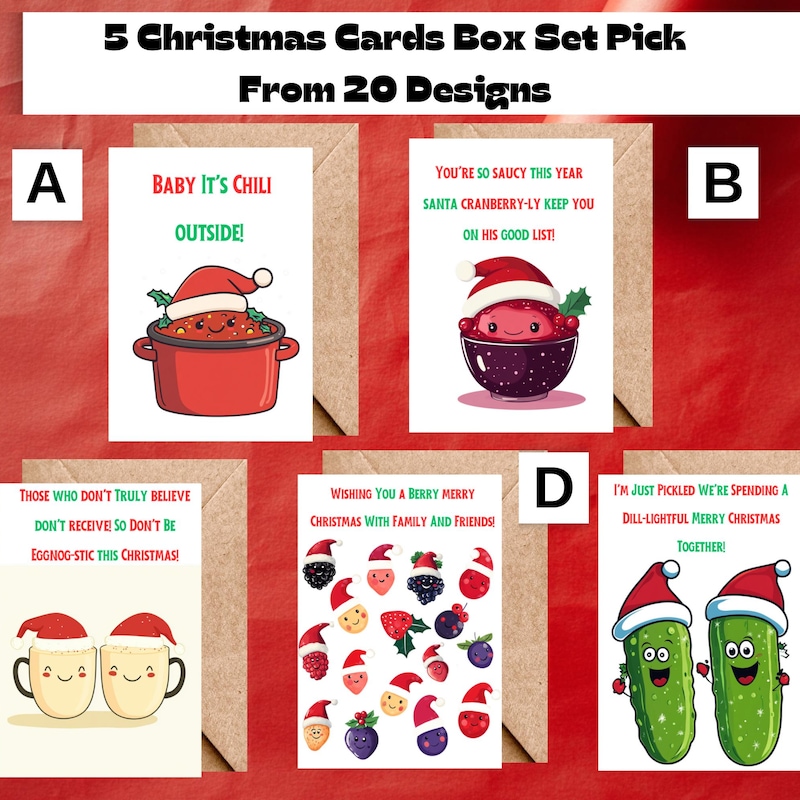 Christmas Food Pun - Etsy