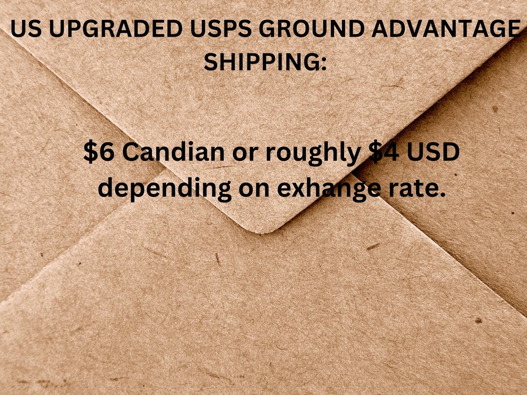 USPS Ground Advantage Upgrade - Etsy