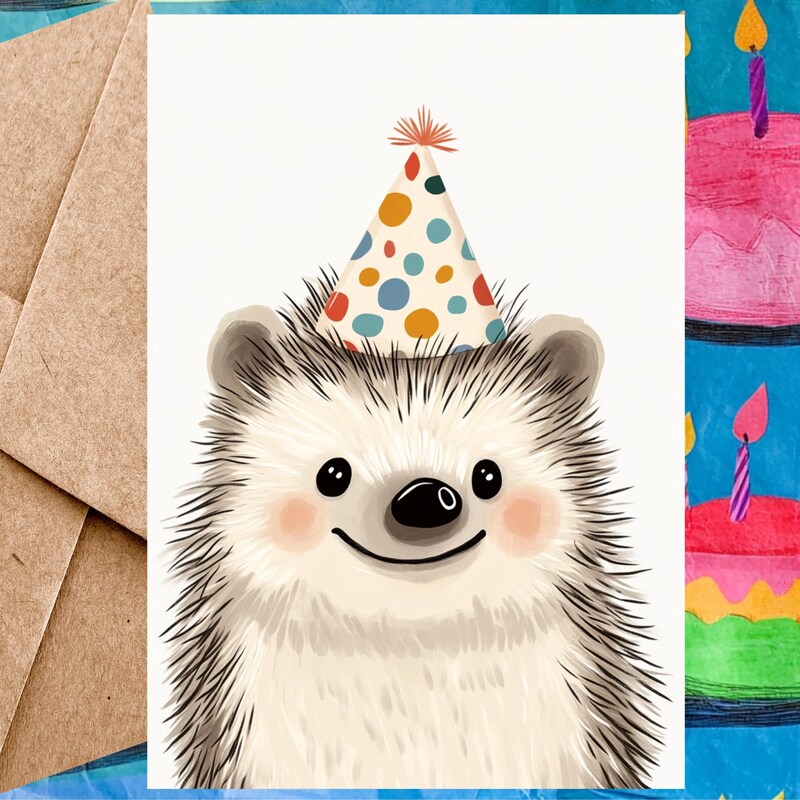 Happy Hedgehog - Etsy
