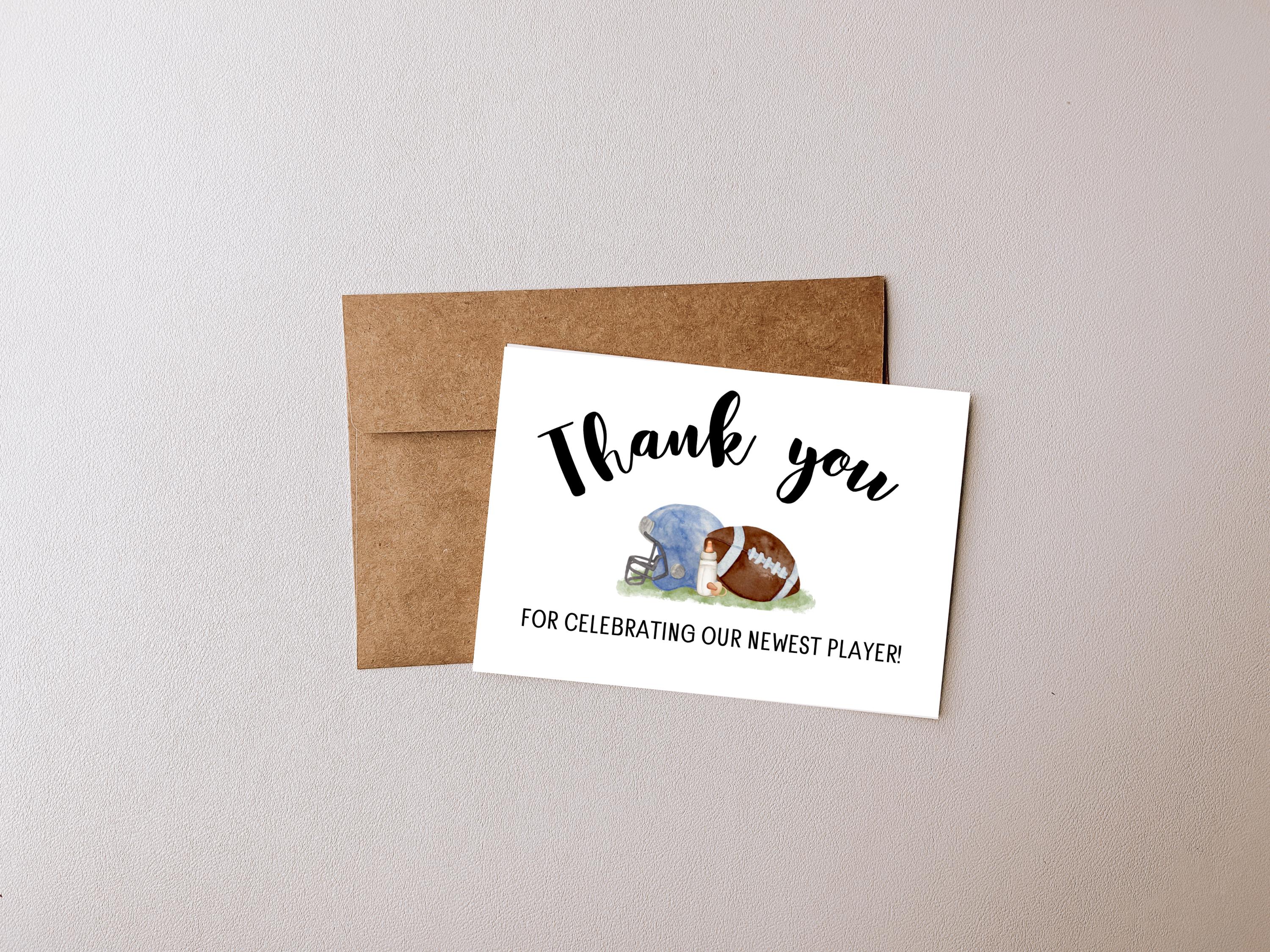 EDITABLE Touchdown Baby Bundle | Football Baby Shower Bundle | Welcome ...