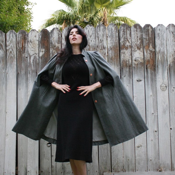 Wool Cape - Etsy