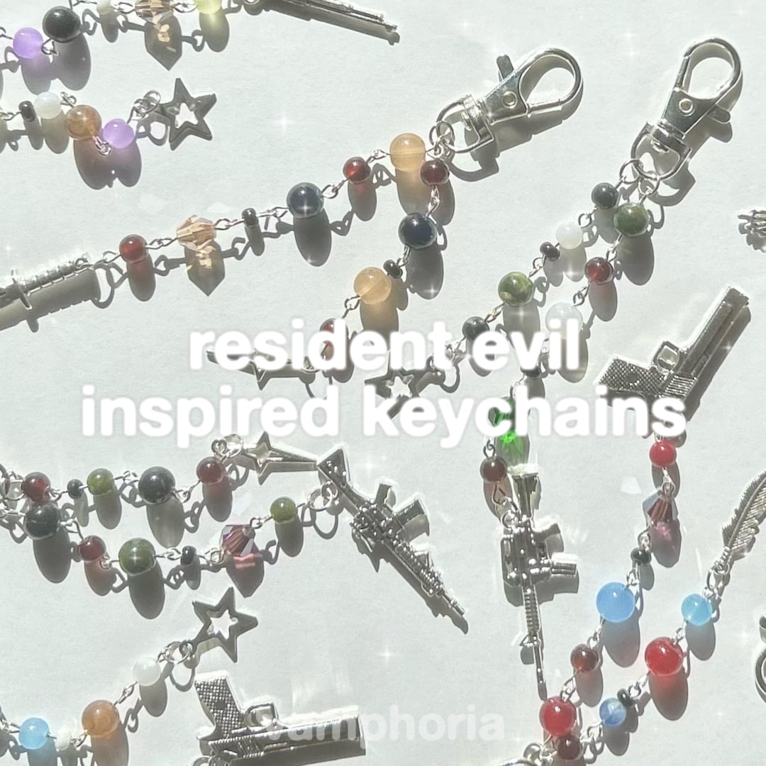 Resident Evil Inspired Keychains - Etsy