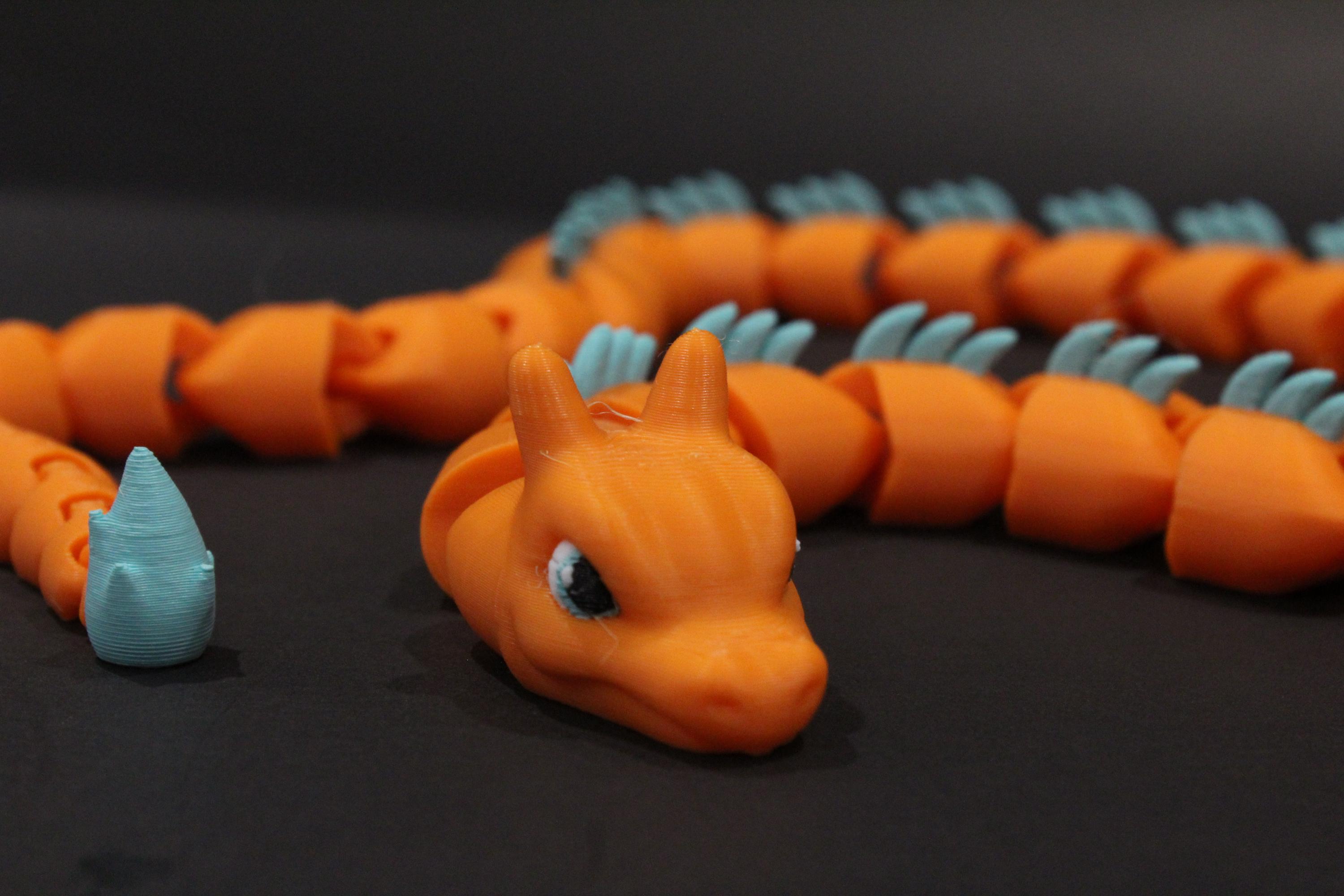 3D Printed Charizard Pokémon Snake - Etsy