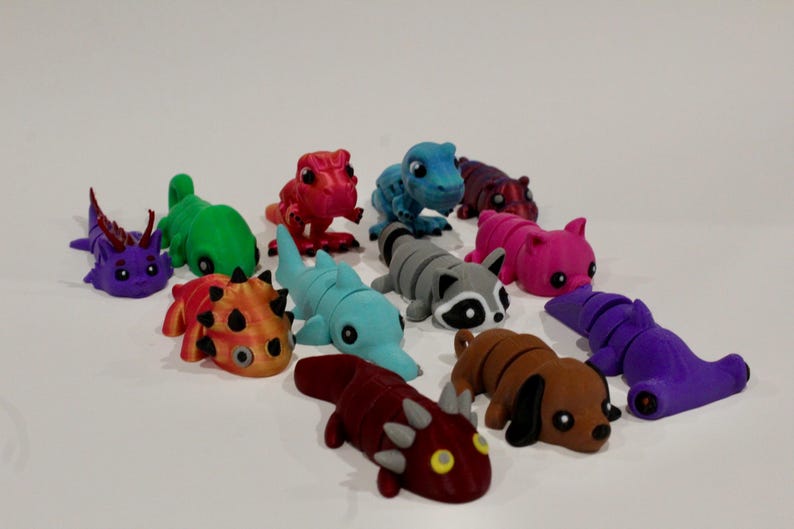 Pick Your Own Mini Animals Flexi Minis - Etsy